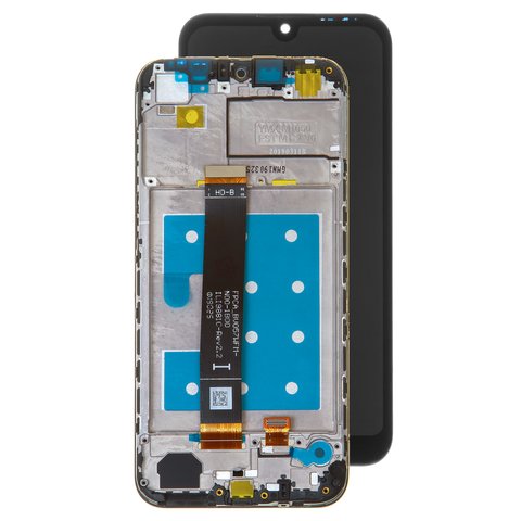 LCD compatible with Huawei Honor 8S, Y5 (2019), (black, Logo Huawei ...