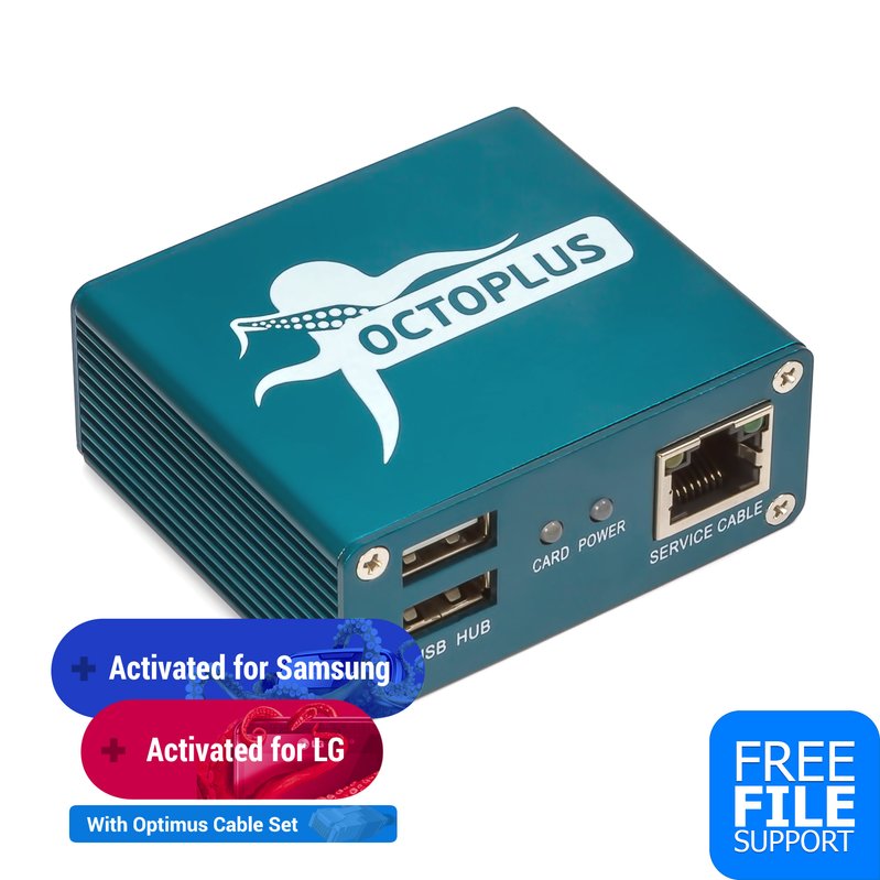 Octoplus Box Samsung + LG with Optimus Cable Set (19 pcs.) - GsmServer