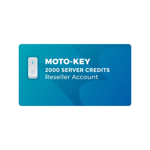 Moto-Key 2000 Credits for Reseller Account - GsmServer