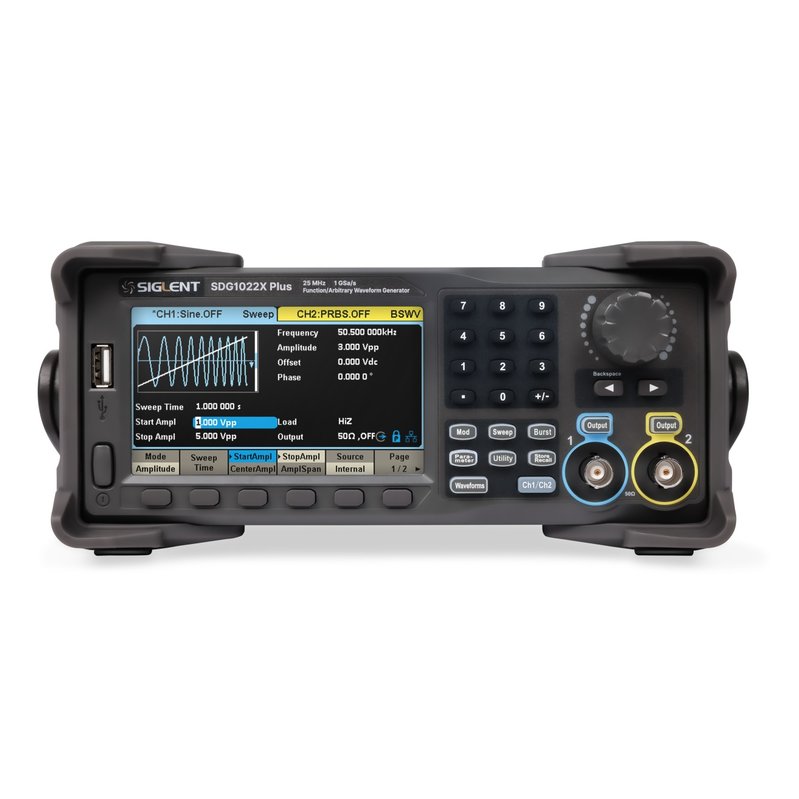 SIGLENT SDG1022X Plus Function & Arbitrary Waveform Generator - ToolBoom